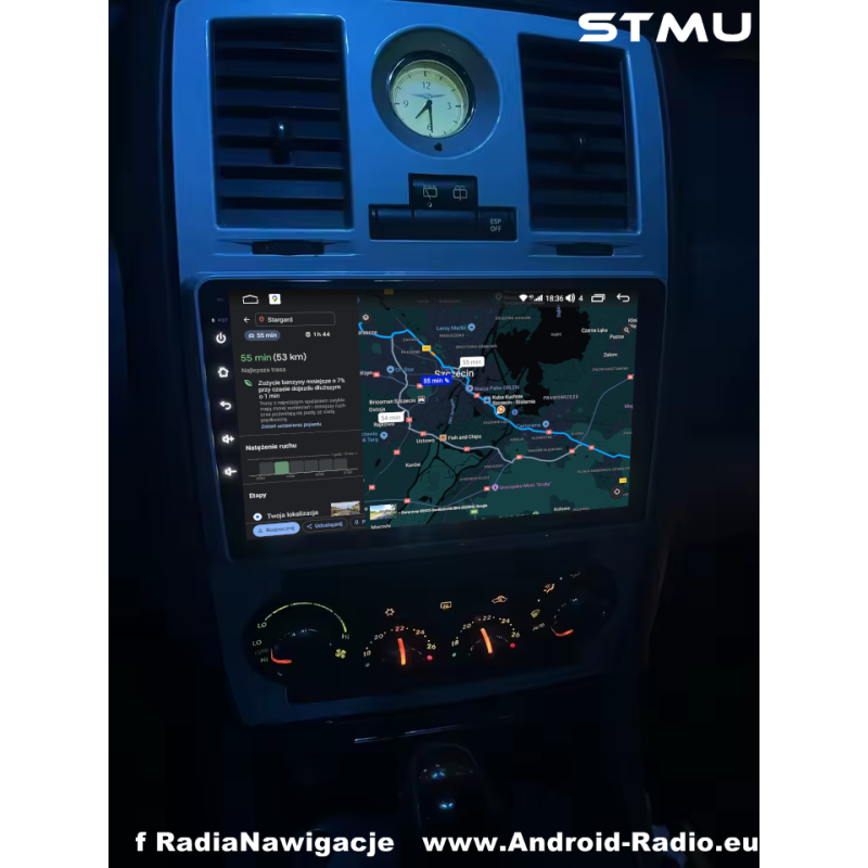 Chrysler 300/300C 2004-2010 Radio nawigacja 9" android