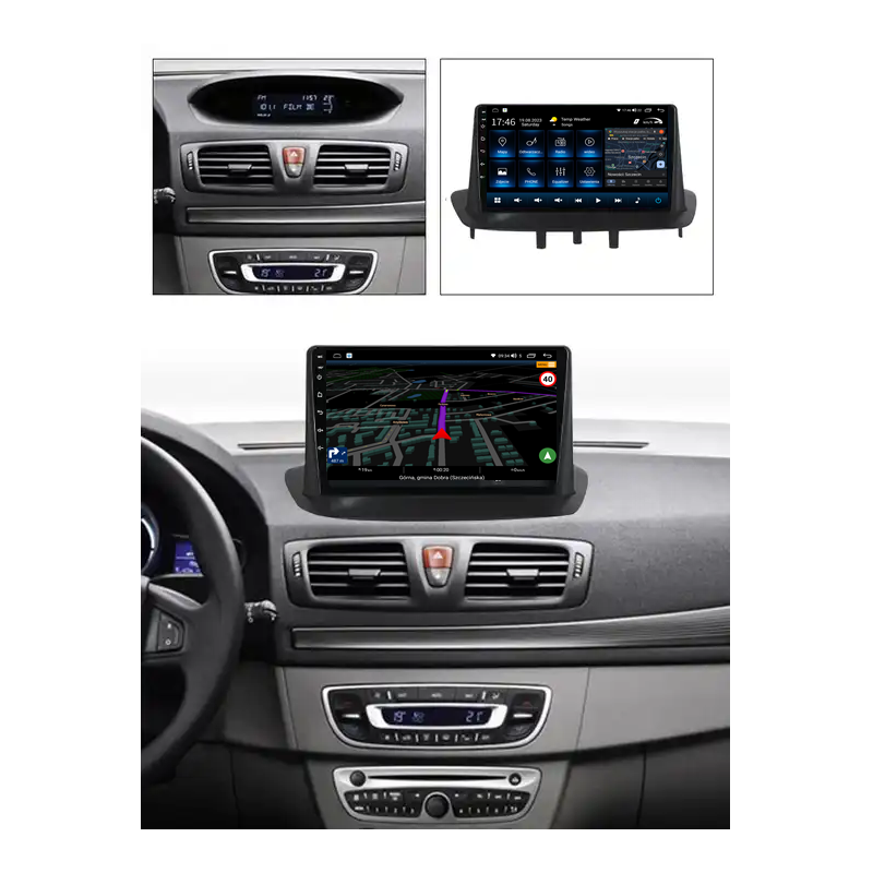 RENAULT FLUENCE 2009-2016 Radio nawigacja android 9.1"